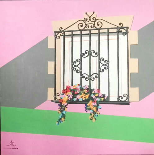 REJA 2 by Alex Cano (2021) : Painting Acrylic on Canvas - SINGULART