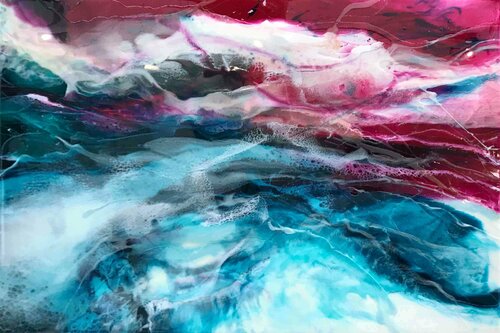 Iluka by Rasko (2020) : Painting Acrylic, Sand on Canvas - Singulart