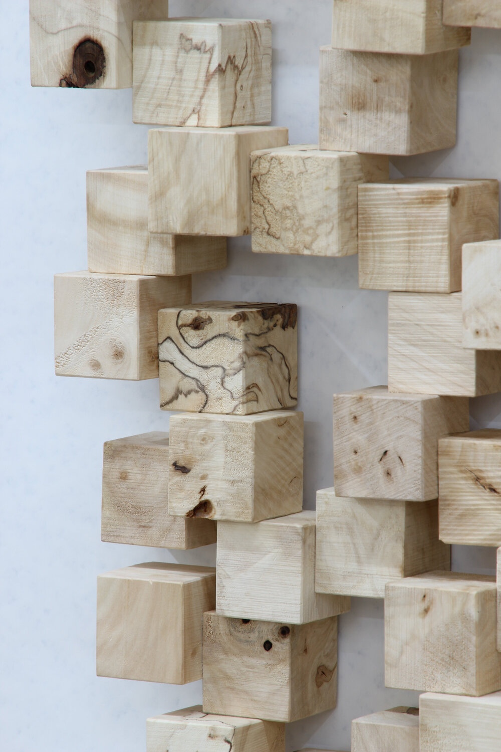 human cubes WALL 101 by Manfred Hellweger (2022) : Sculpture Acrylic ...