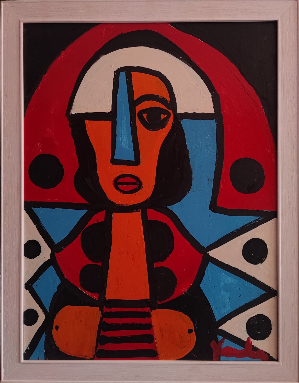 Andrómeda von Juan Varela (2024): Malerei Lack auf Leinwand - SINGULART