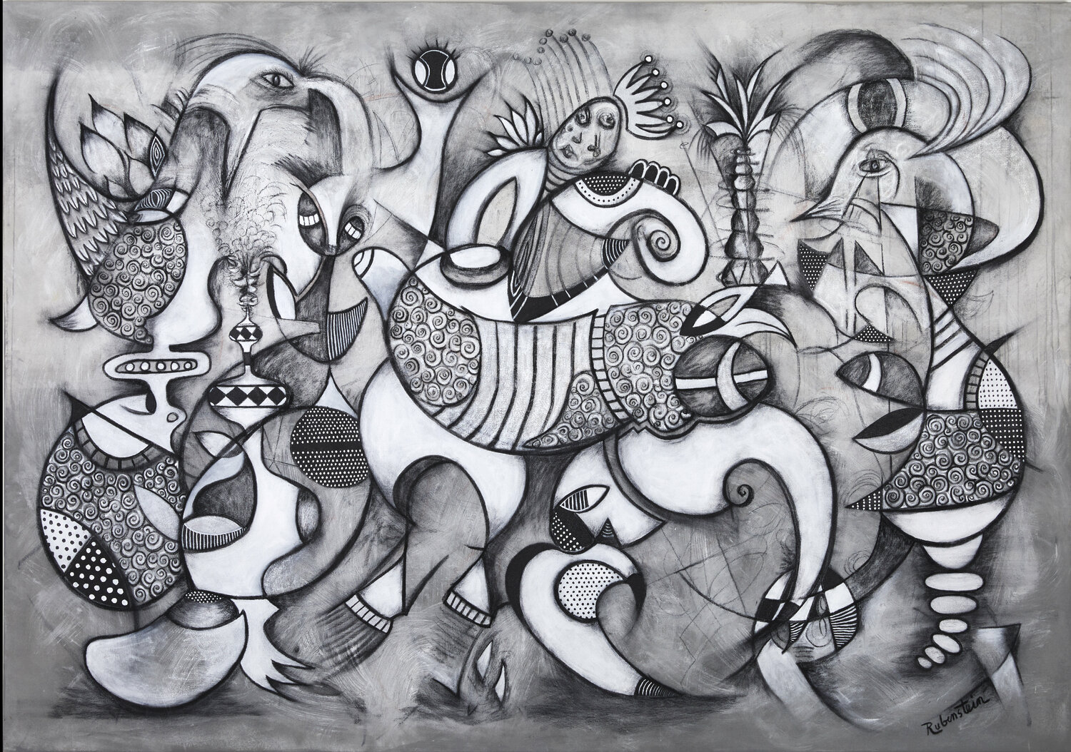 Stella by Starlight de Bruce Rubenstein (2020): Pintura Acrílico, Óleo ...