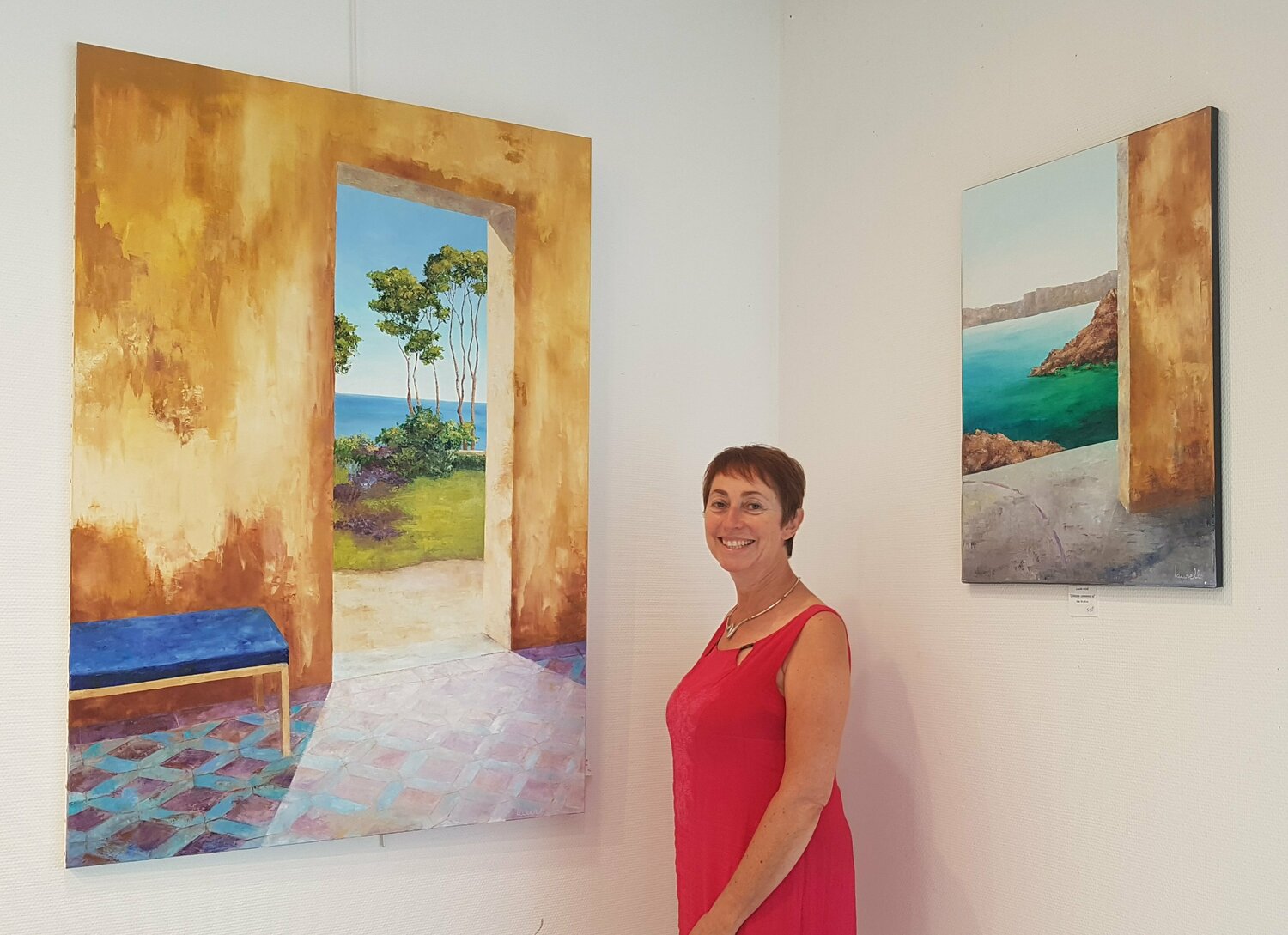 L'histoire commence ici by Laurelle Bessé (2020) : Painting Oil on ...