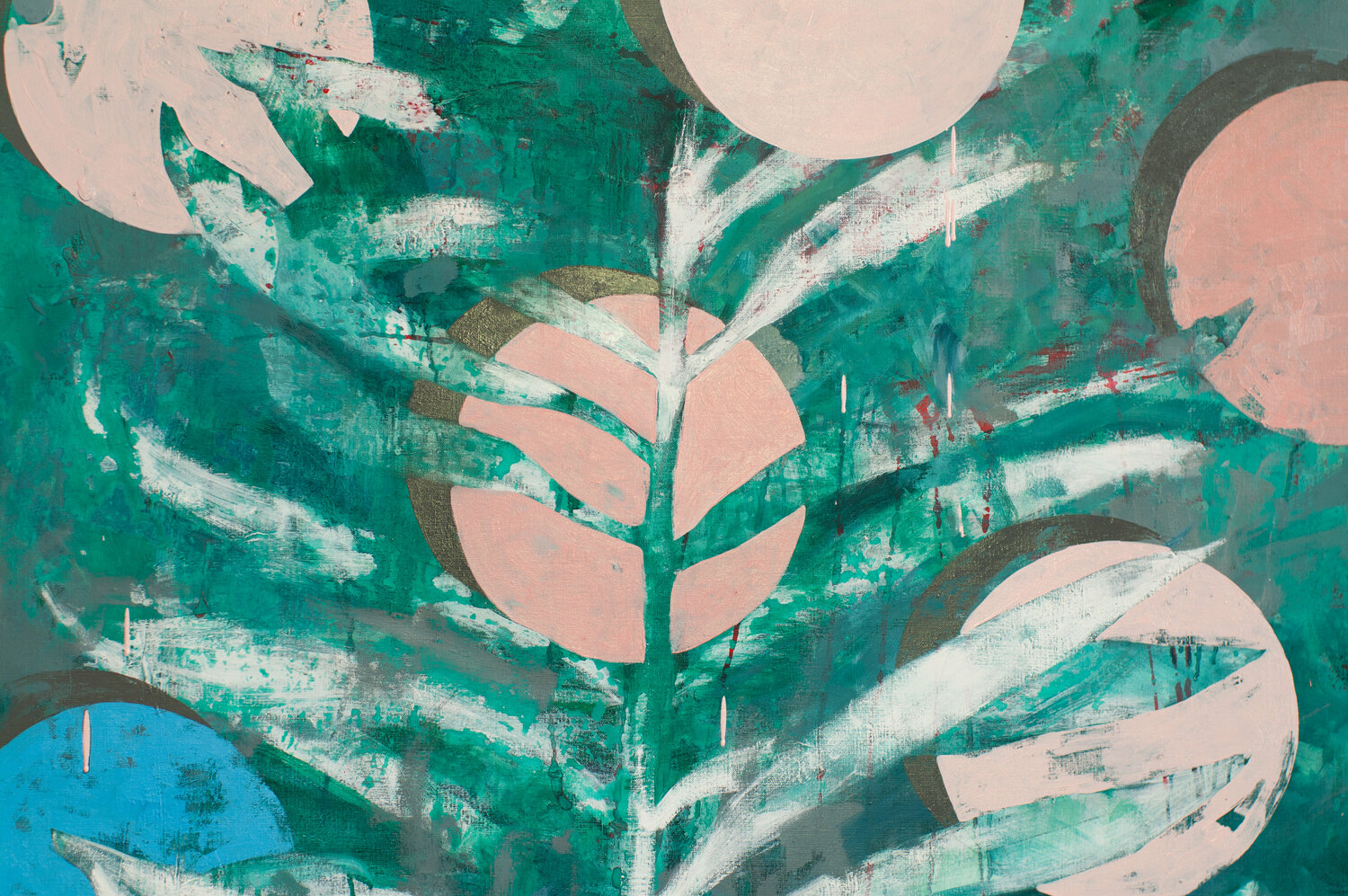 Immersion by Glib Franko (2021) : Painting Acrylic, Oil on Canvas ...