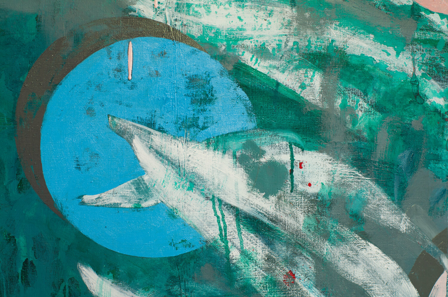 Immersion by Glib Franko (2021) : Painting Acrylic, Oil on Canvas ...