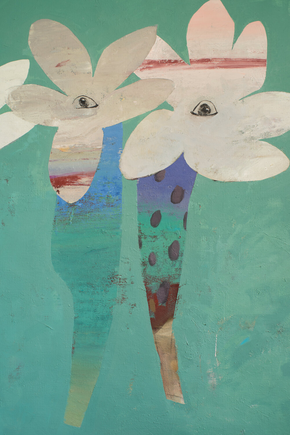 The Three Flowers II by Glib Franko (2024) : Painting Oil on Canvas ...