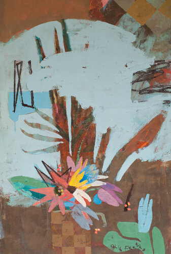 Immersion by Glib Franko (2021) : Painting Acrylic, Oil on Canvas ...