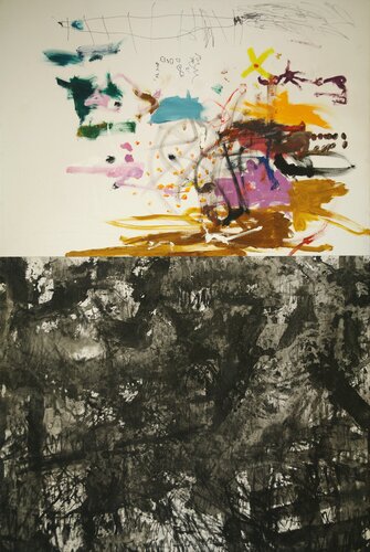 Immersion by Glib Franko (2021) : Painting Acrylic, Oil on Canvas ...