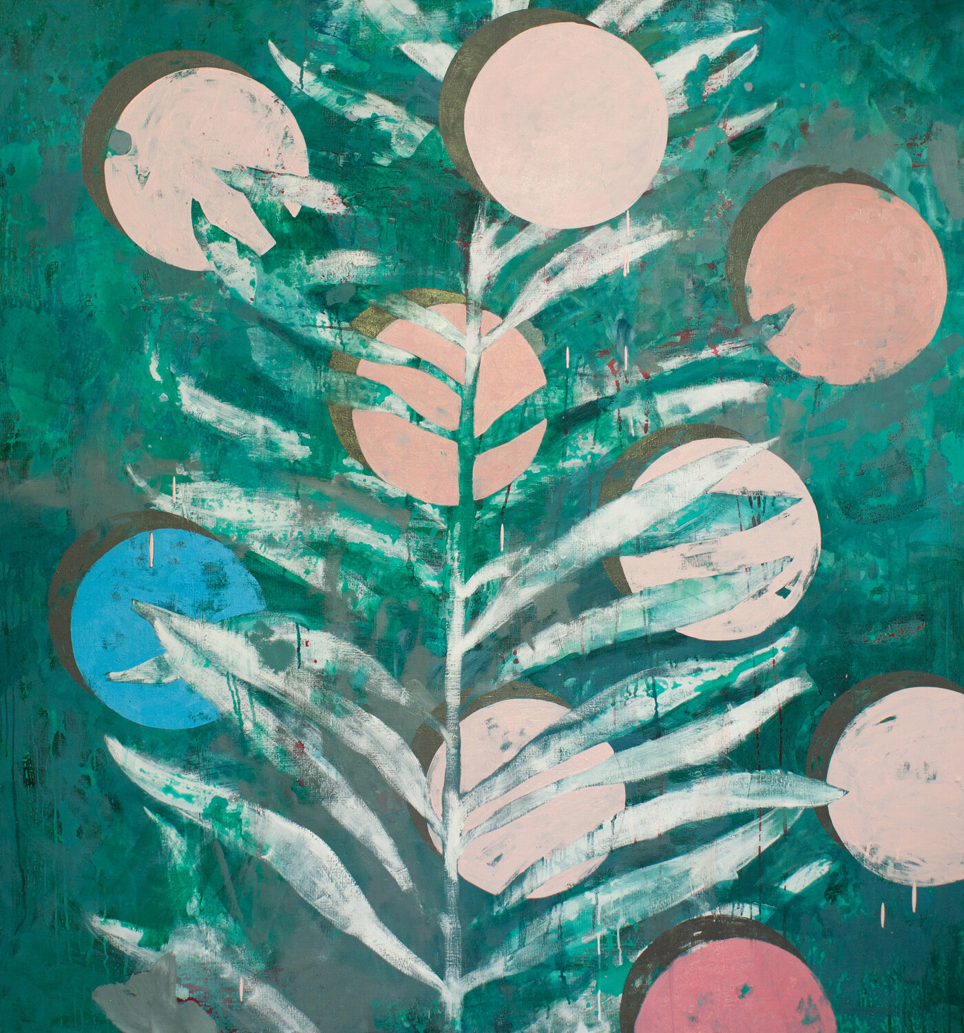 Immersion by Glib Franko (2021) : Painting Acrylic, Oil on Canvas ...