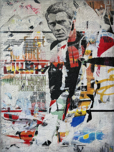 Steve Mcqueen by Karin Vermeer (2021) : Painting Acrylic on Canvas ...