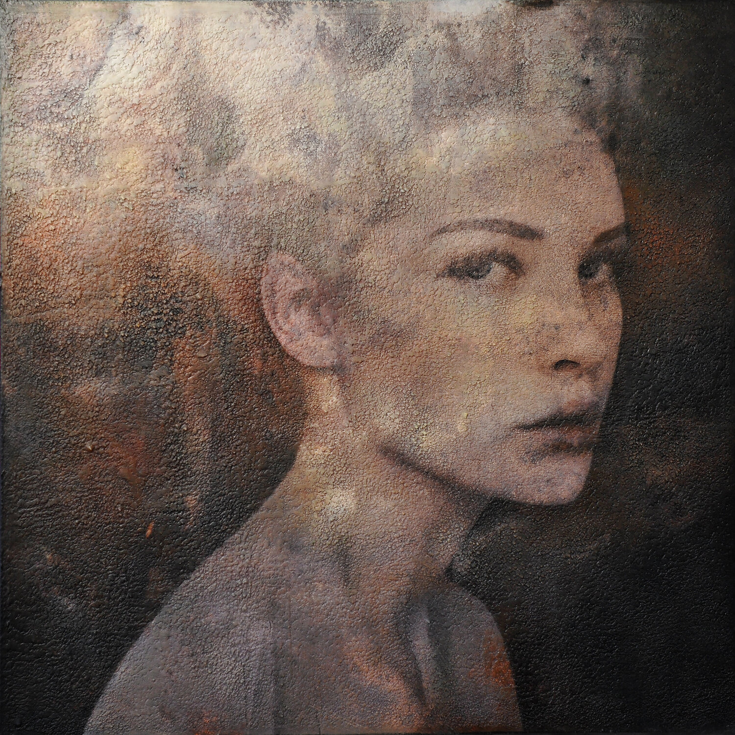 Pyrobe by Karin Vermeer (2023) : Painting Acrylic, Oil on Canvas ...