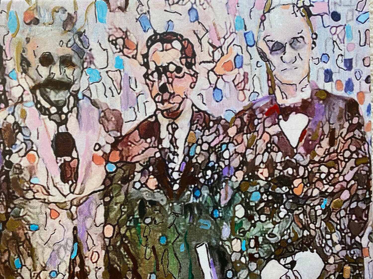 Albert Einstein Friends by Ezra Bejar (2020) : Print Giclée print on ...