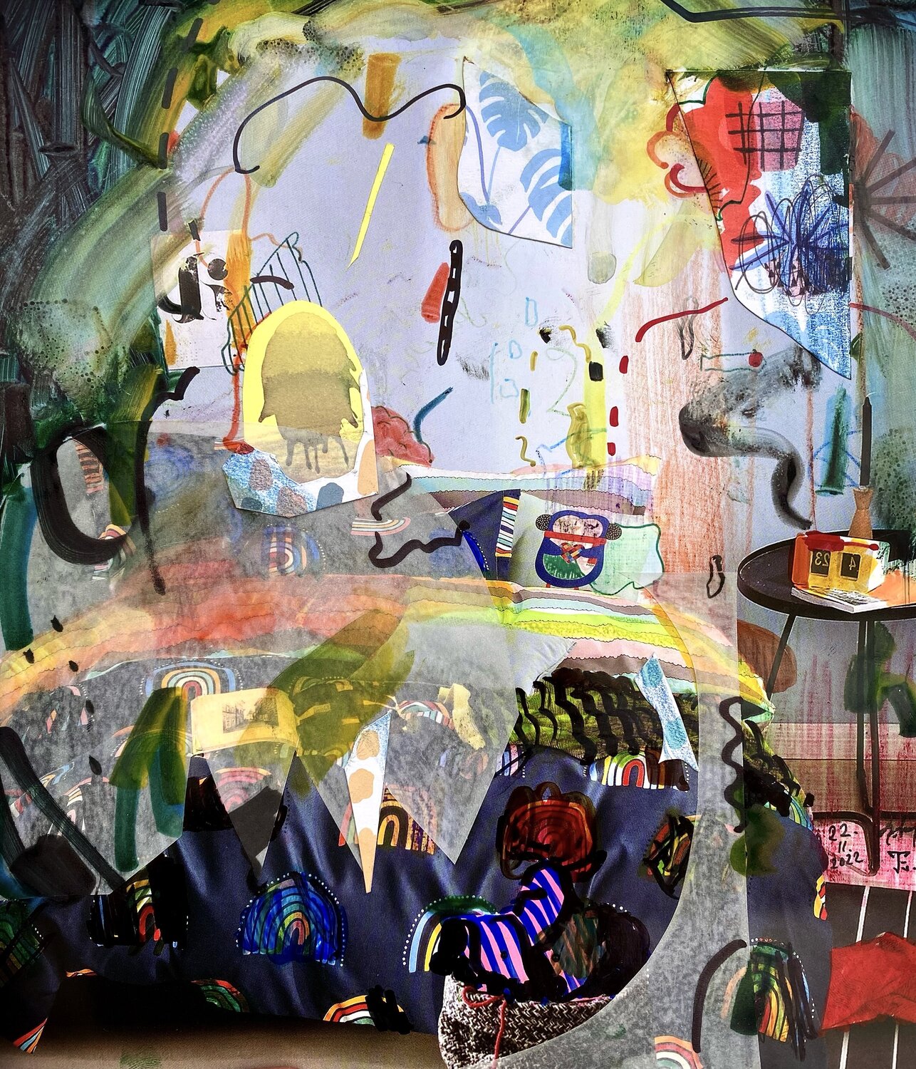 Yesterday Dream by Edith Torony (2022) : Drawing Pencil, Colored Pencil ...