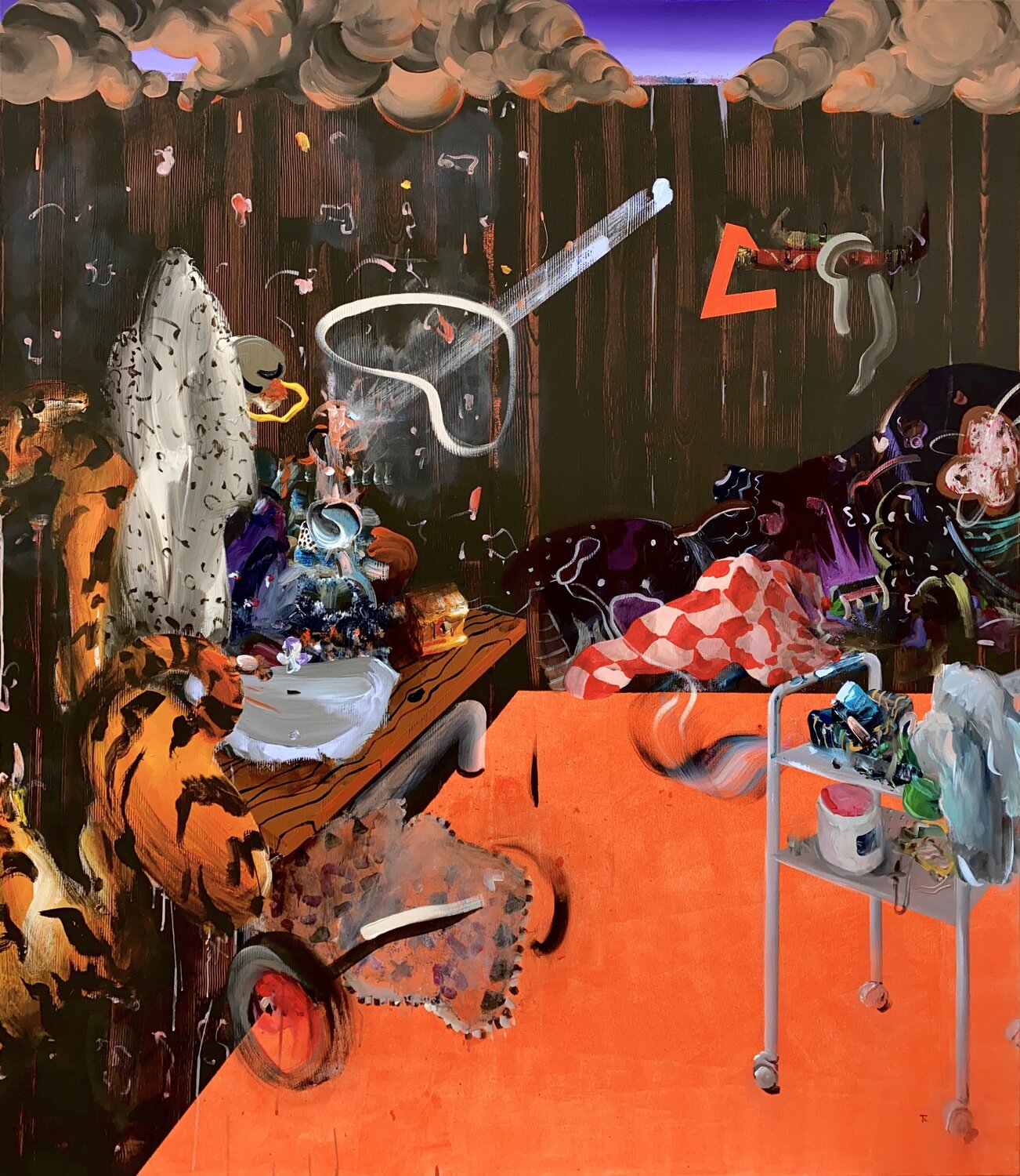 The Ordinary And The Divine I by Edith Torony (2022) : Painting Acrylic ...