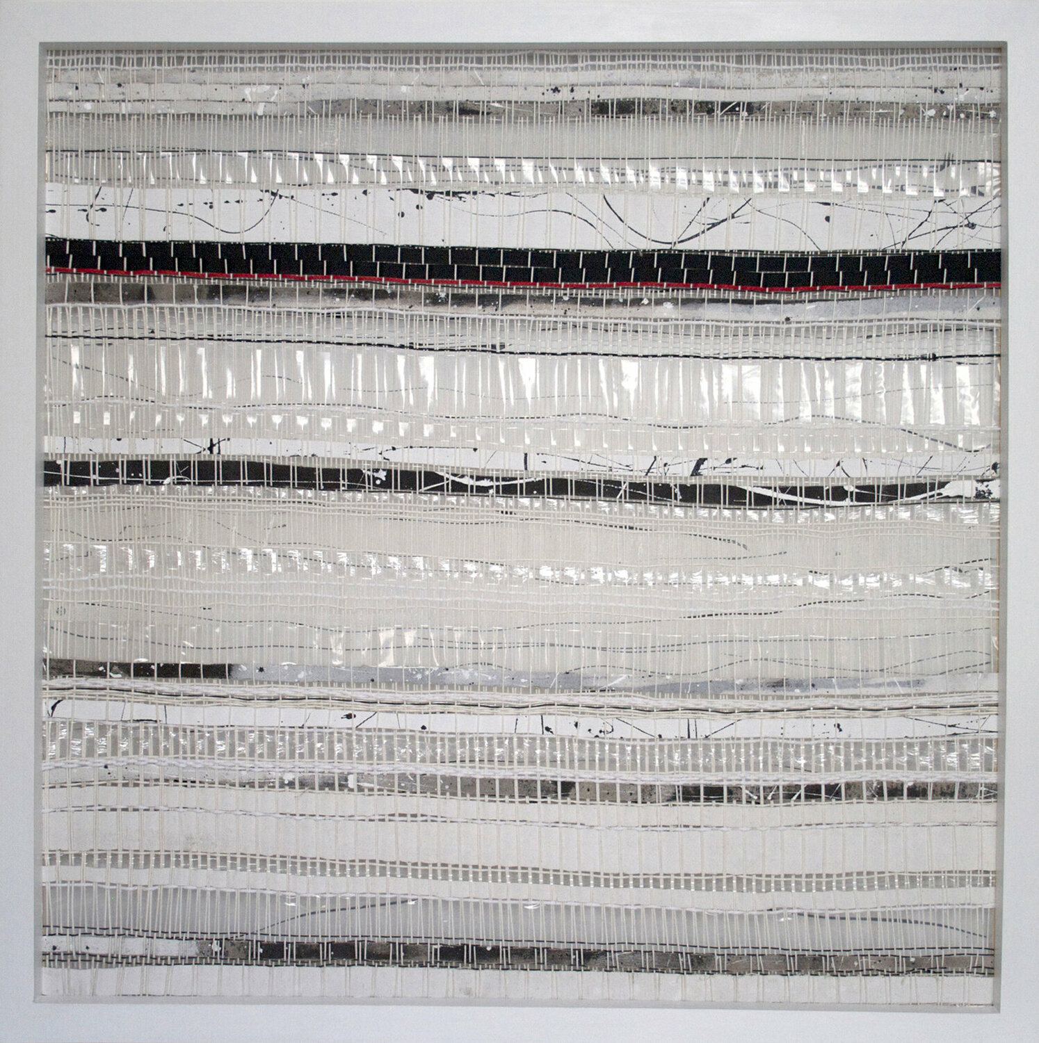 Weaving destiny XI by Paulina Parra (2013) : Textile Cotton, Wool on ...