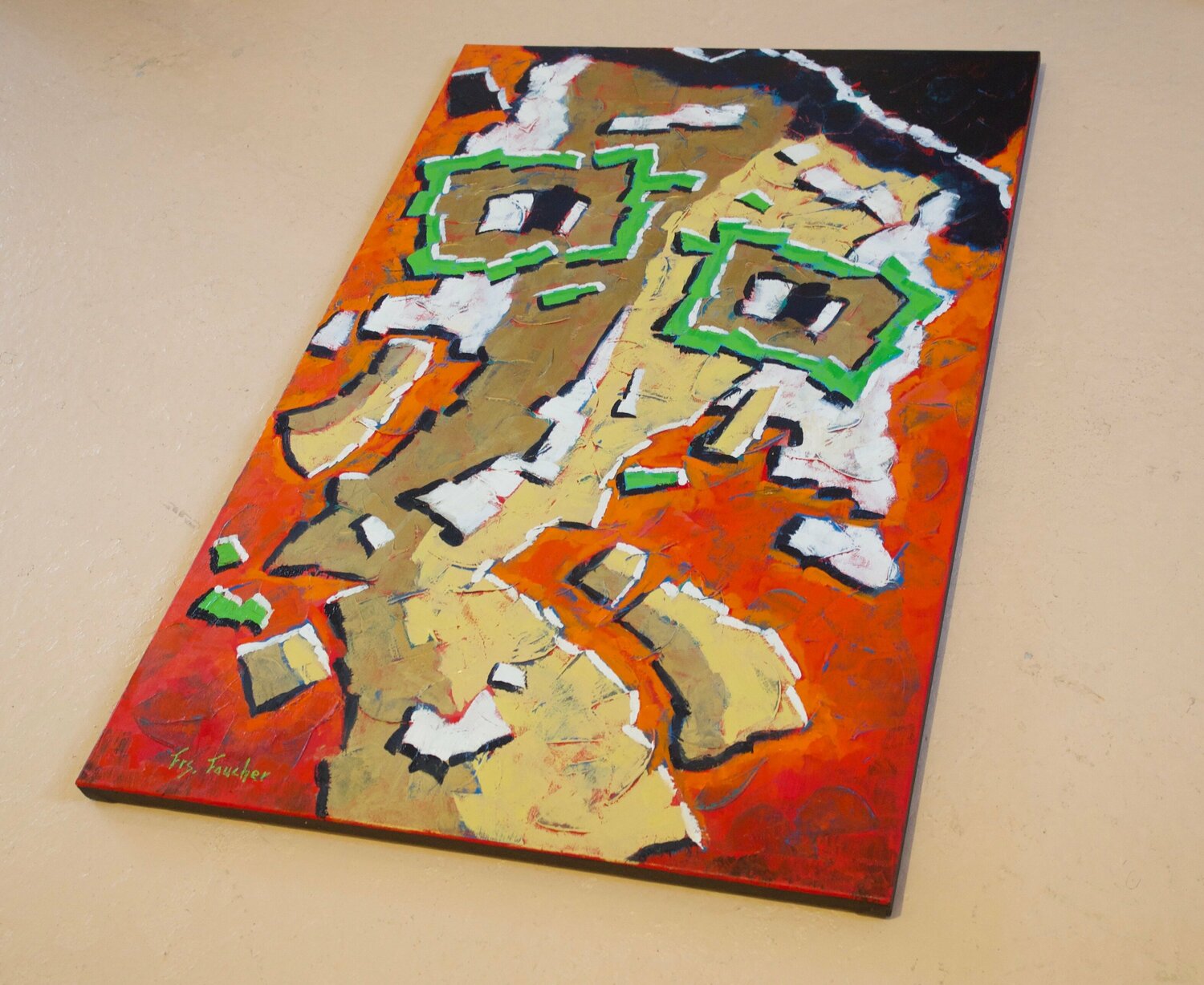 Monsieur Tendresse by François Faucher (2021) : Painting Oil on Canvas ...