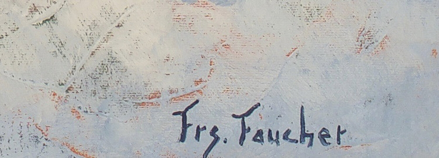 Les amoureux by François Faucher (2023) : Painting Oil on Canvas ...