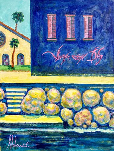 Balance in Space by Shlomit Aharonovitch (2023) : Painting Acrylic on ...