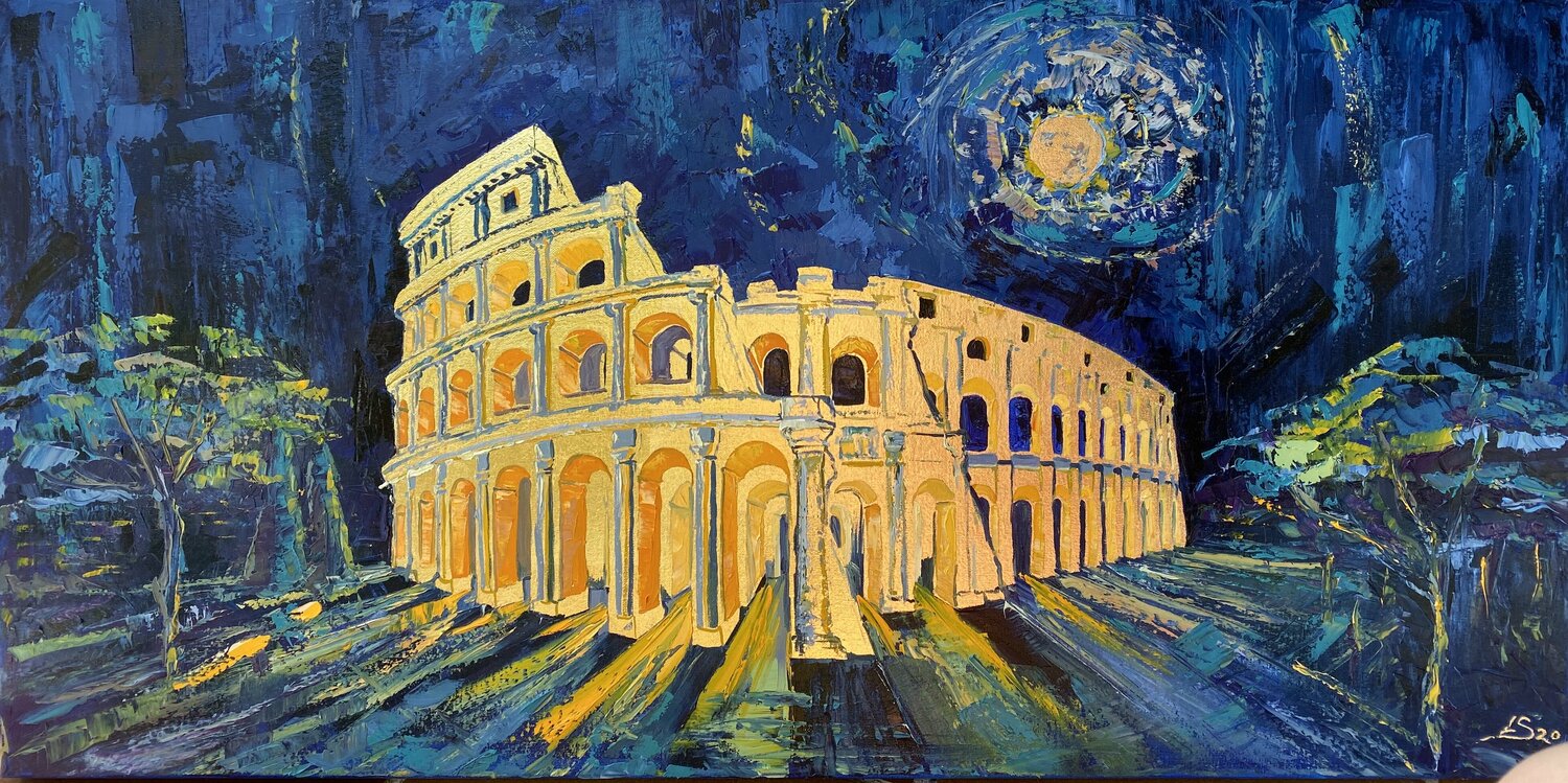 Colosseum Painting