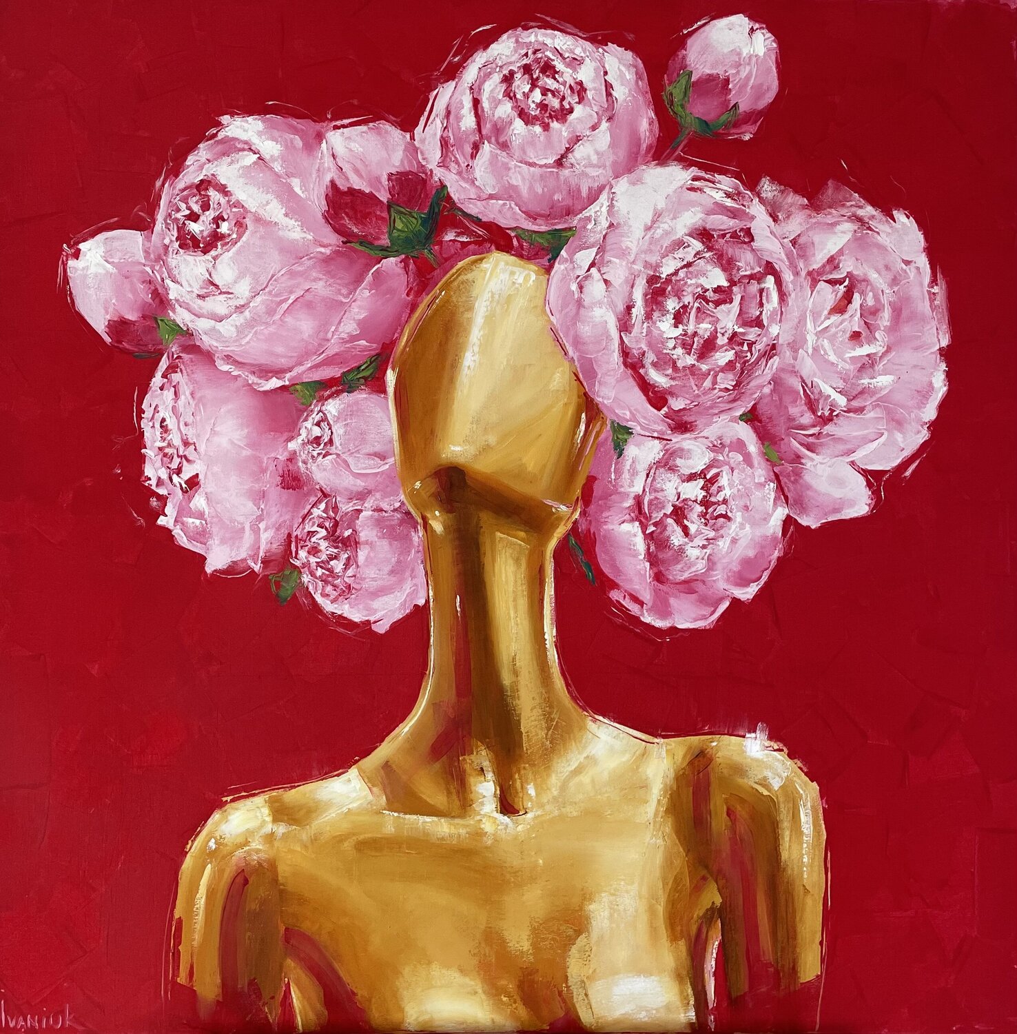 In Love by Elena Ivaniuk (2023) : Painting Oil on Canvas - SINGULART