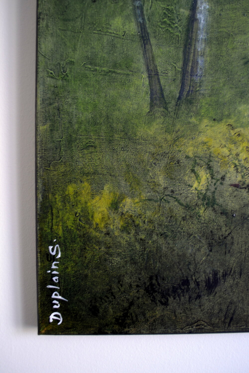 "L'Aube" by Sophie Duplain (2018) : Painting Oil, Pigments on Canvas ...