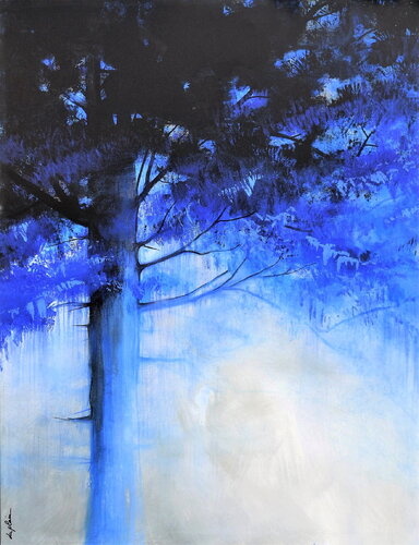 "L'Aube" by Sophie Duplain (2018) : Painting Oil, Pigments on Canvas ...