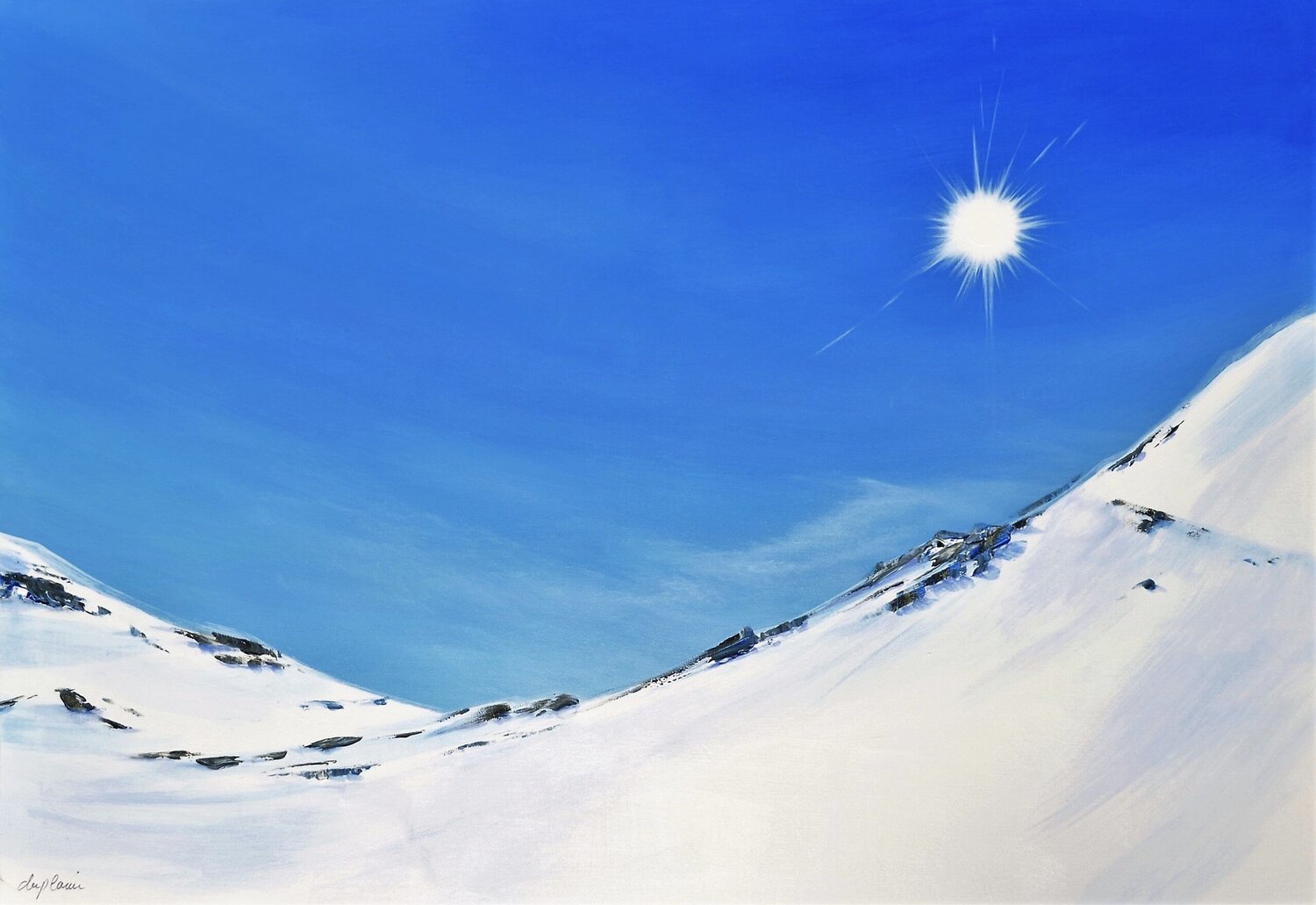 "Plein Ciel" by Sophie Duplain (2022) : Painting Acrylic on Canvas ...