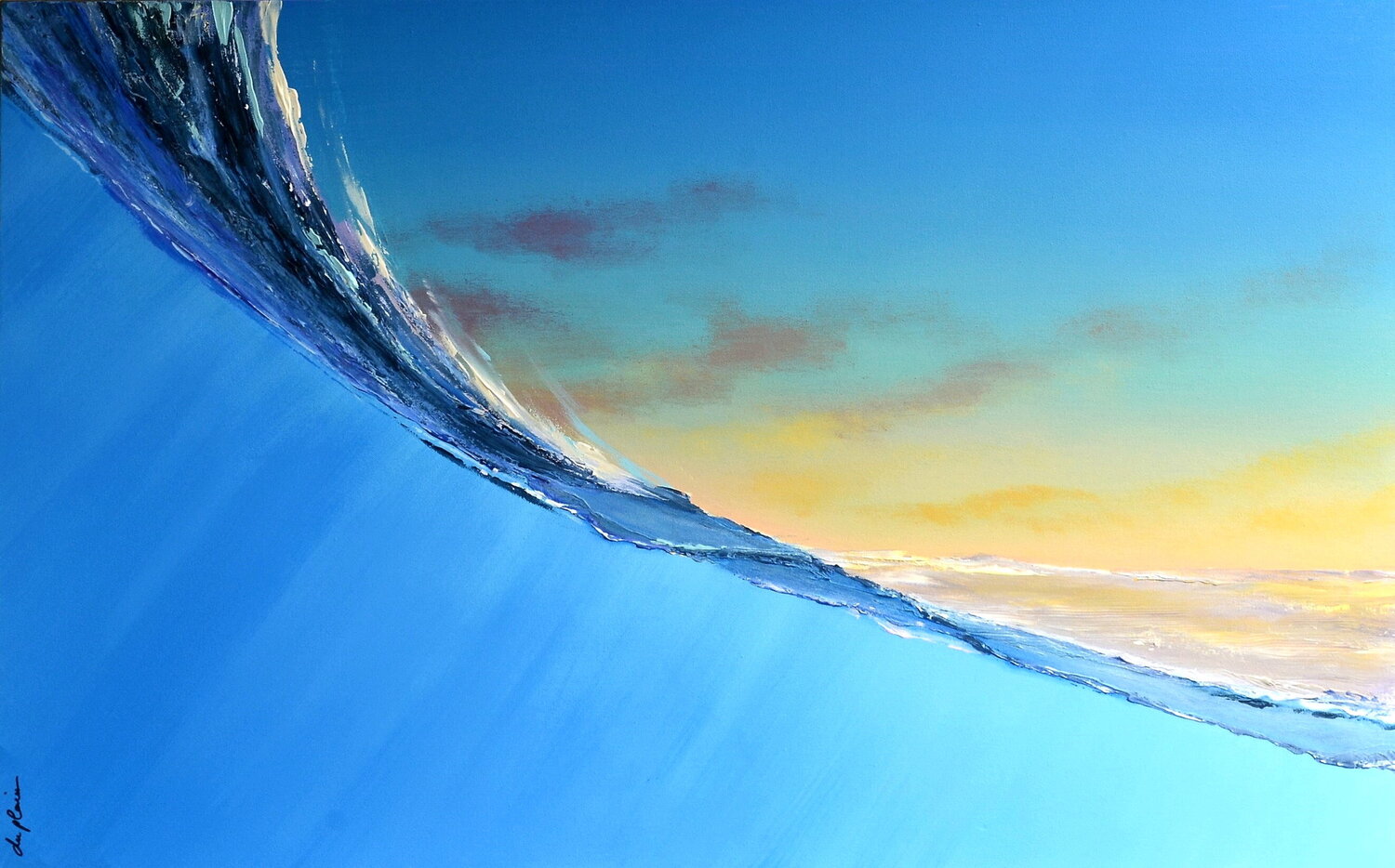 Murano by Sophie Duplain (2022) : Painting Acrylic, Pigments on Canvas ...