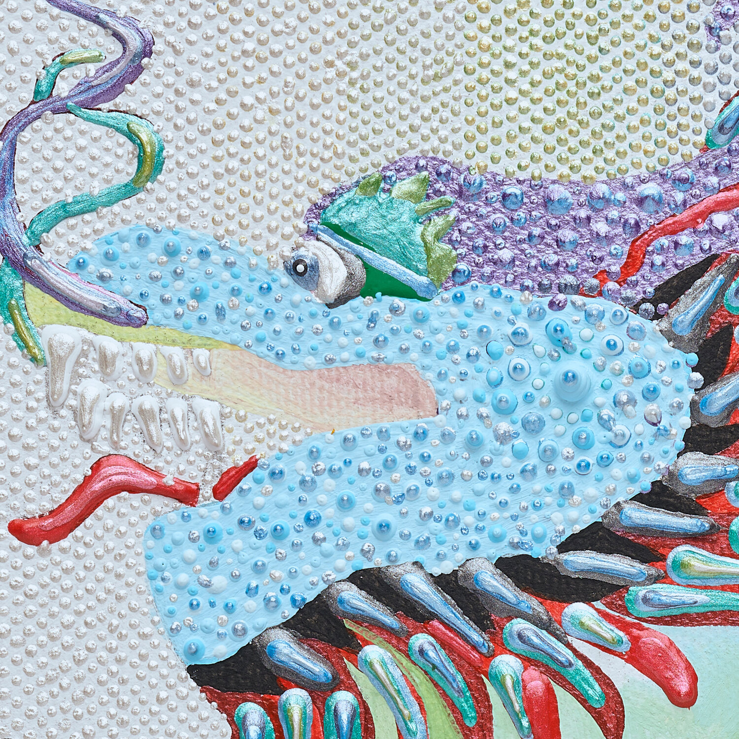 Mystic Fire: The Dotted Dragon's Lair by Amy Diener (2023) : Painting ...