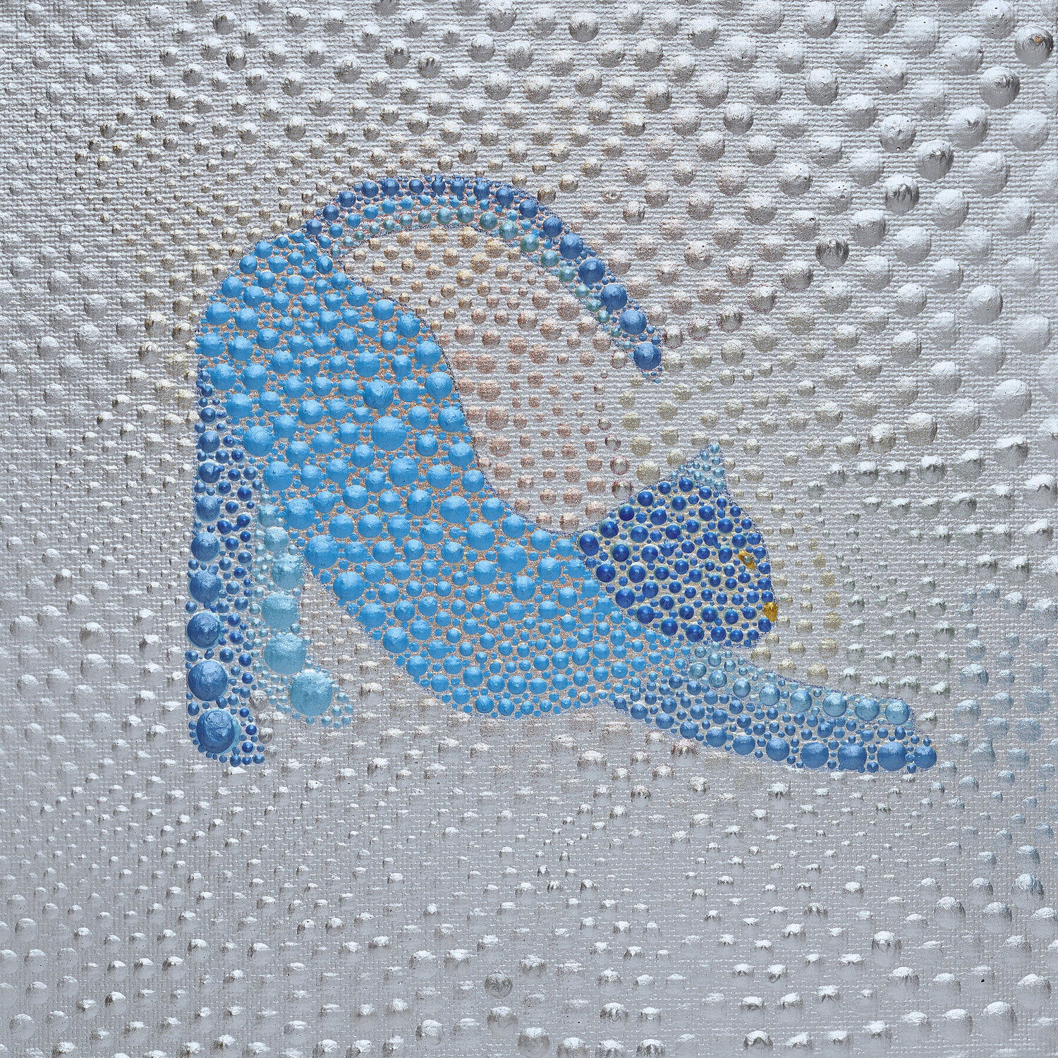 Stretching Kitty by Amy Diener (2023) : Painting Acrylic on Canvas ...