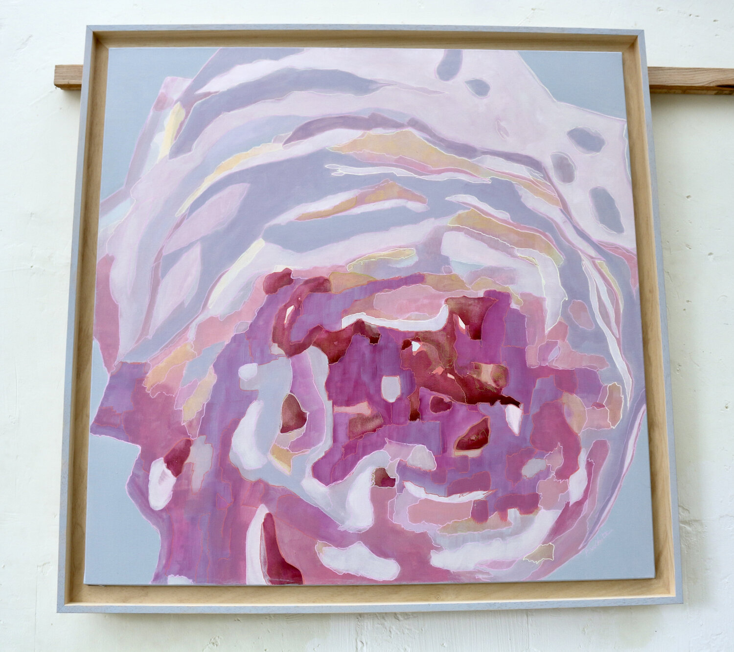 Rose by Pascale White (2022) : Painting Acrylic, Oil on Canvas - SINGULART