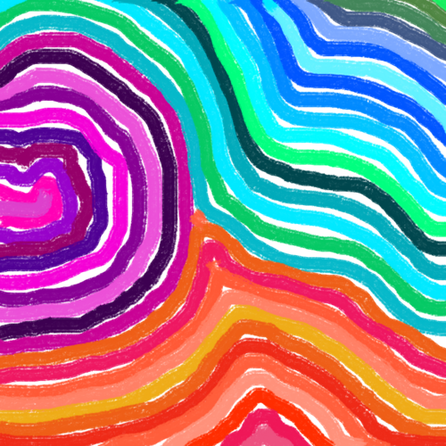 Harmony of Colorful Lines - Print by Vafa Majidli (2023) : Digital ...