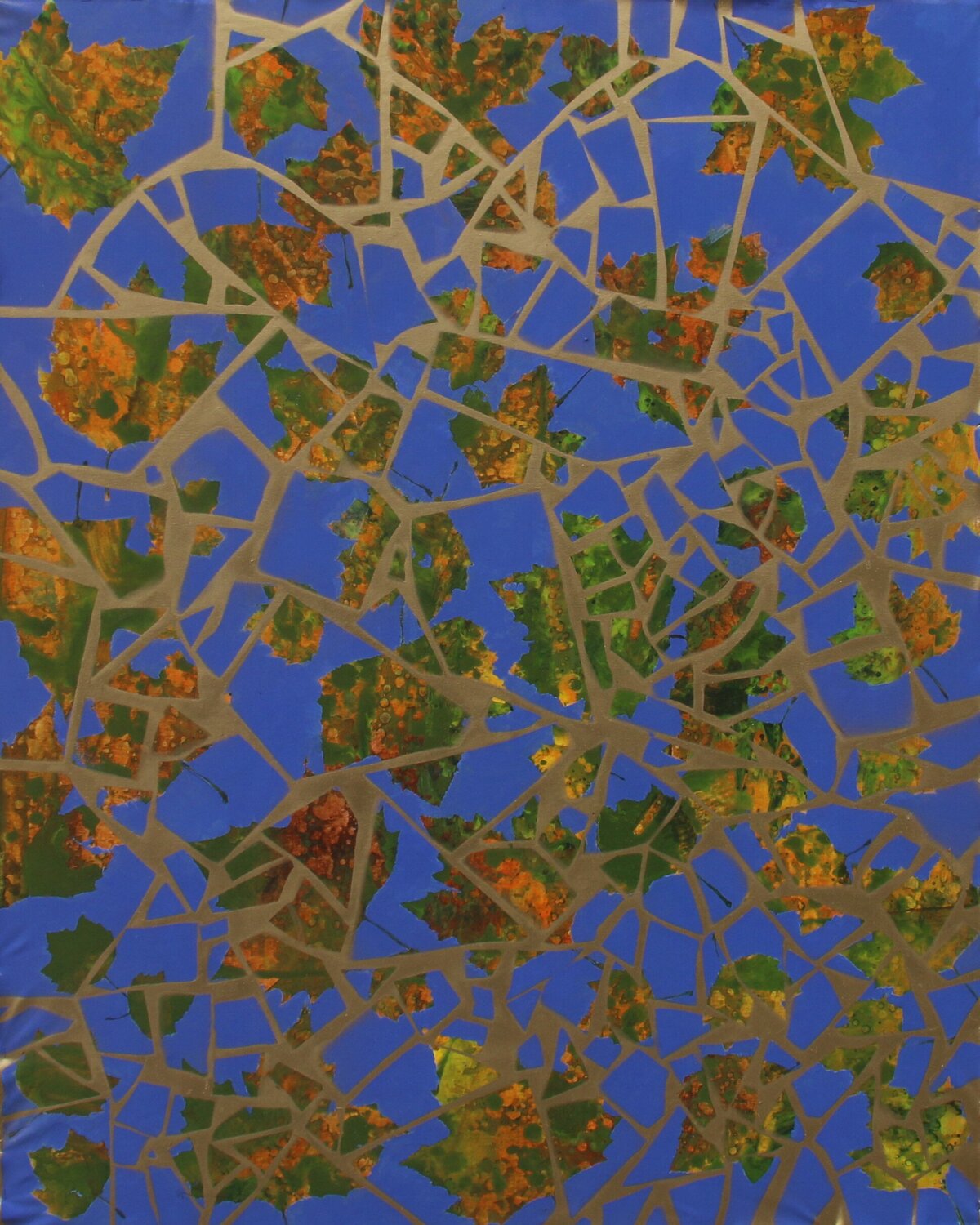 De la Serie 'Otoño' (Mosaico azul) by Rodolfo Valdes Montes de Oca ...
