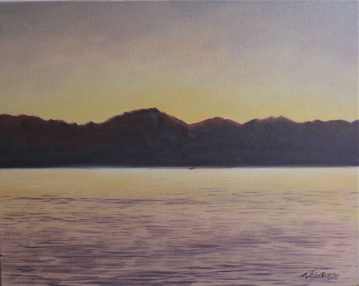 S/T de Rodolfo Valdes Montes de Oca (2020): Pintura Óleo en Lienzo ...