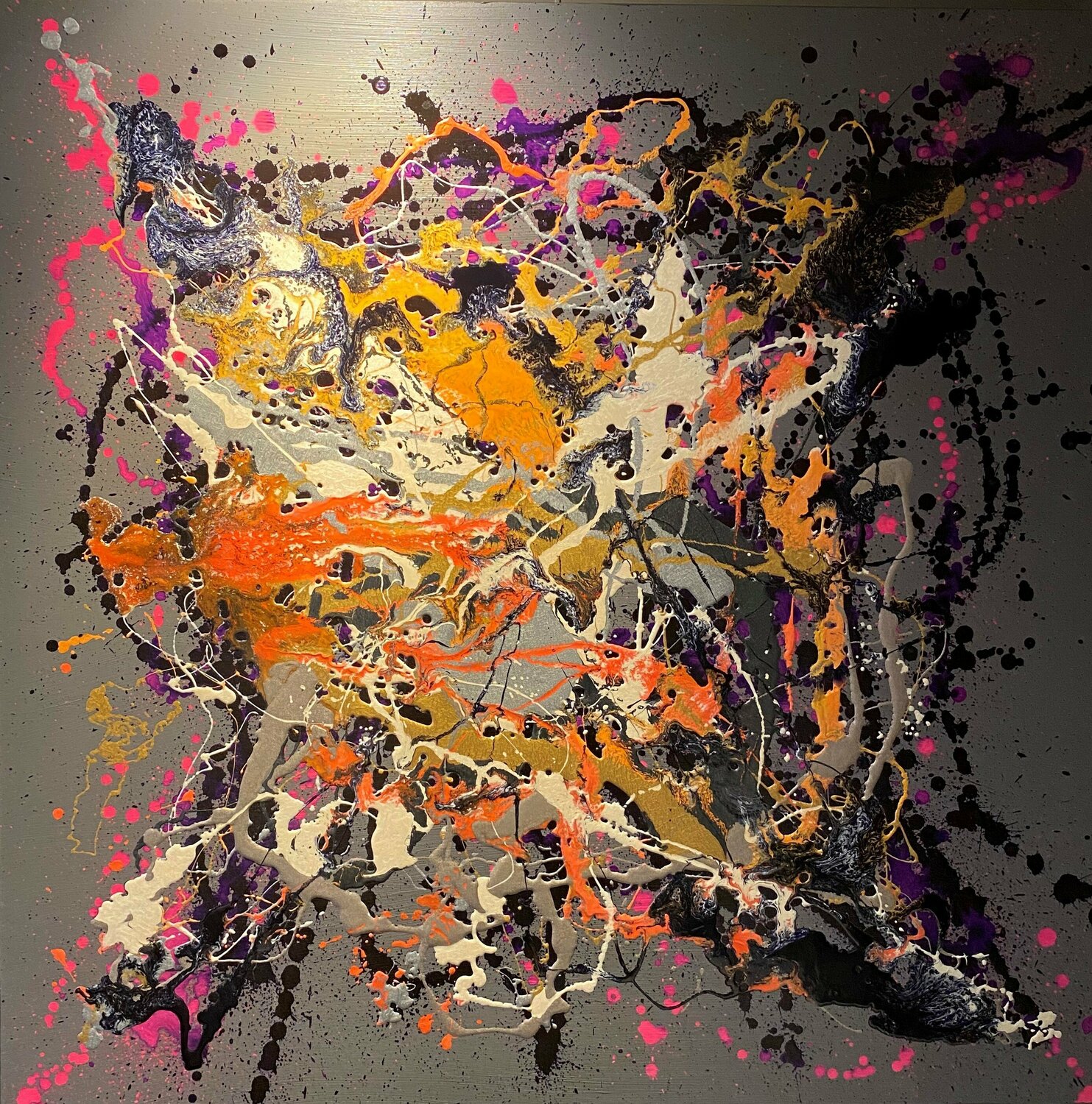 Sublimation - Object A (VI).Inspired in Jackson Pollock and Jacques ...