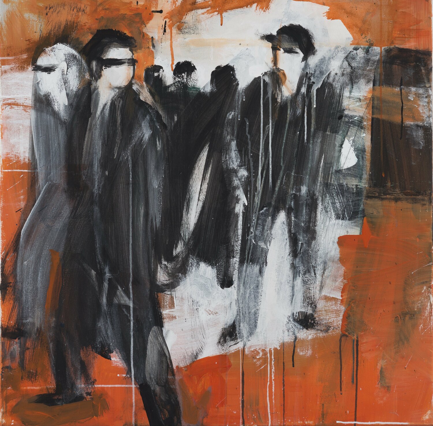 Inflammable III by Astrid Esslinger (2019) : Painting Acrylic on Canvas - Singulart