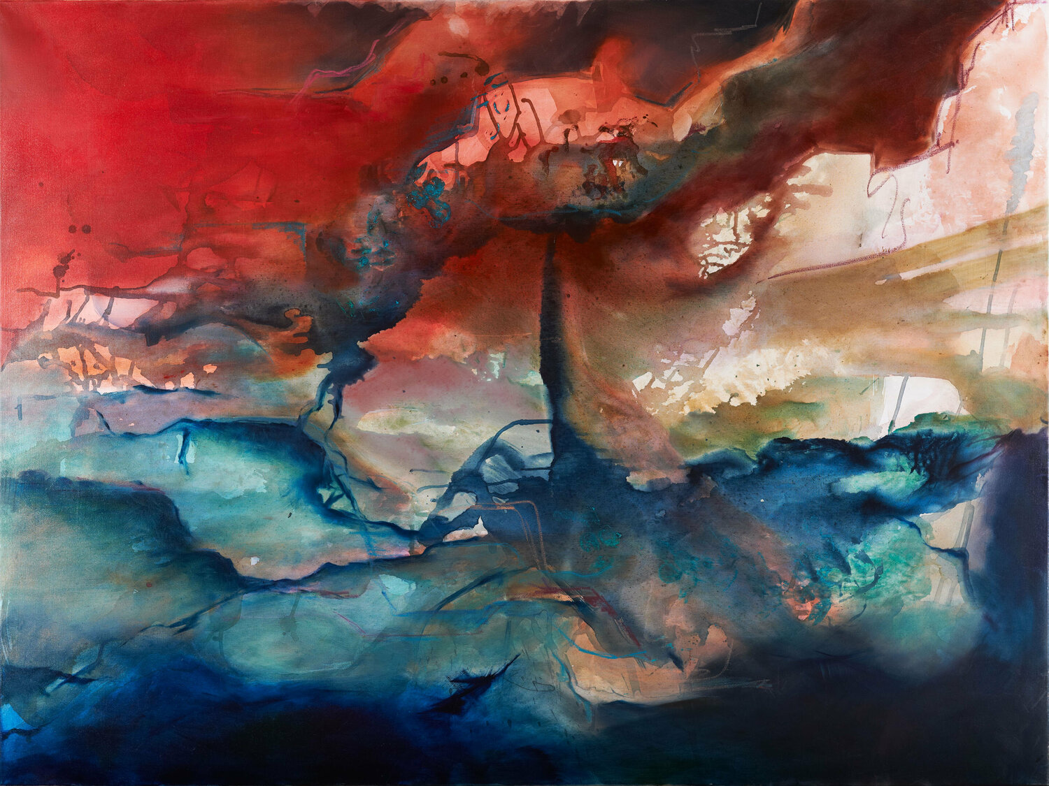 panta rhei by Uta Hoffmann (2012) : Painting Oil on Canvas - Singulart