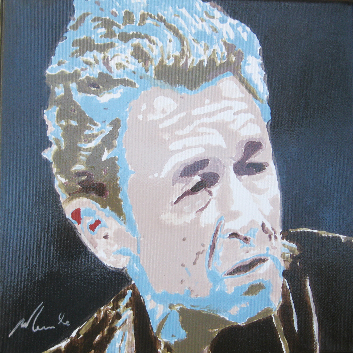 PR 31 Peter Maffey von Willi Lemke (2015): Malerei Acryl auf Leinwand ...