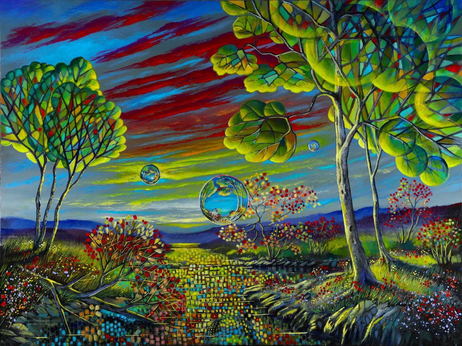 Looking Back by Ford Smith (2020) : Painting Acrylic on Canvas - Singulart