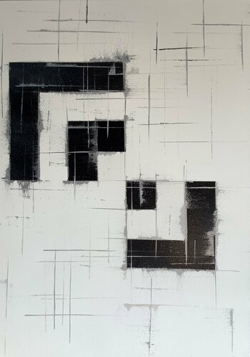 Interlinked by Sn Cosy (2020) : Painting Acrylic on Canvas - Singulart