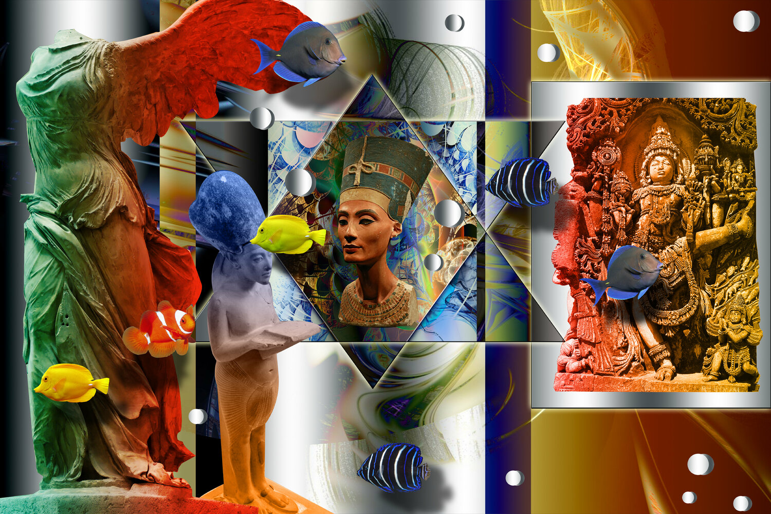 World Culture Collage