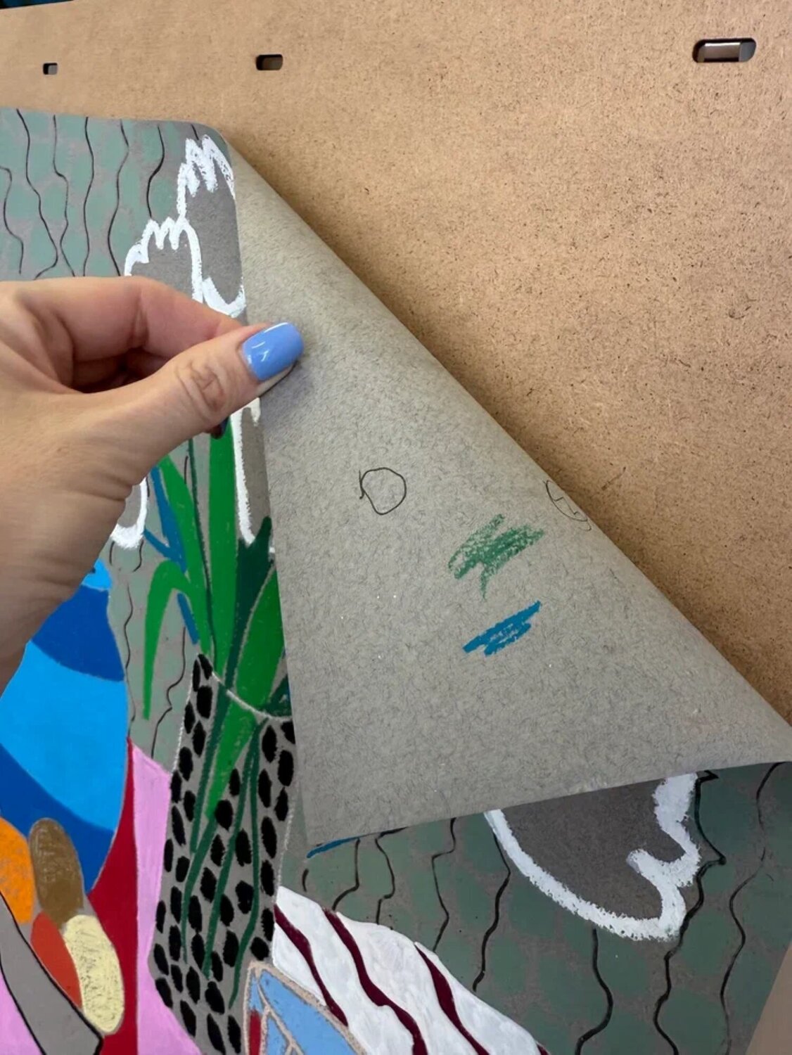 Tulips at the Quiet Table by Sasha Robinson (2026) : Work on Paper Oil ...