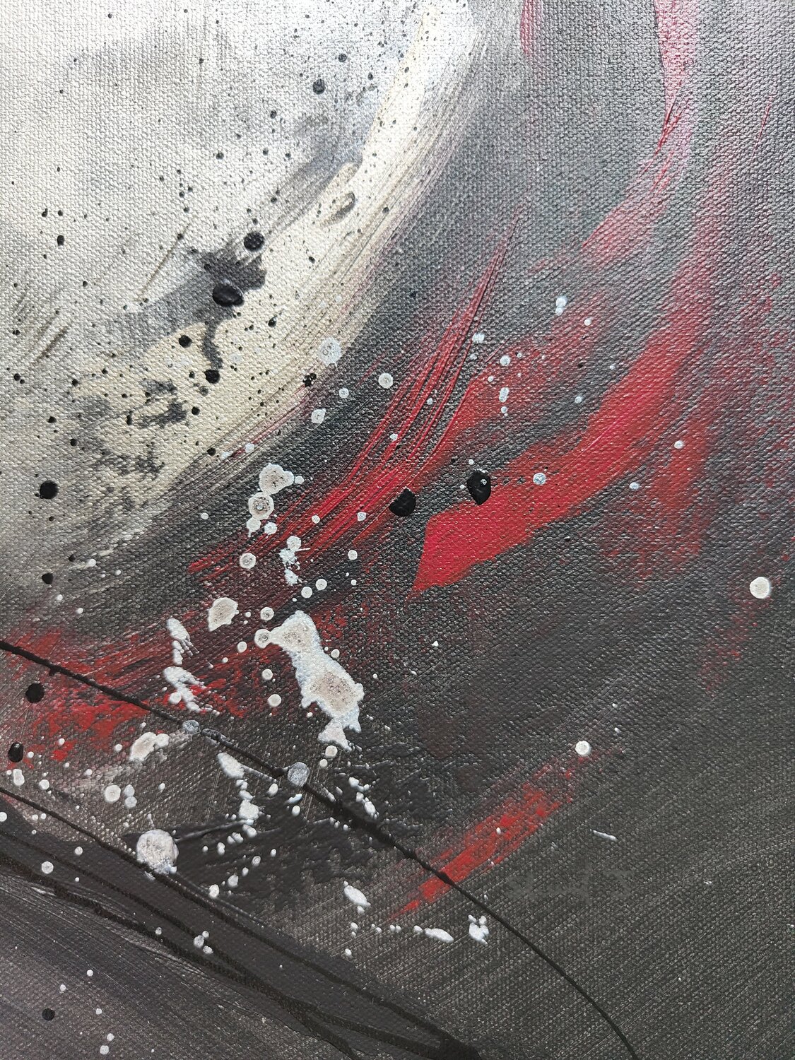 Persuasion von Johanna Sanna (2023): Malerei Acryl auf Leinwand - SINGULART