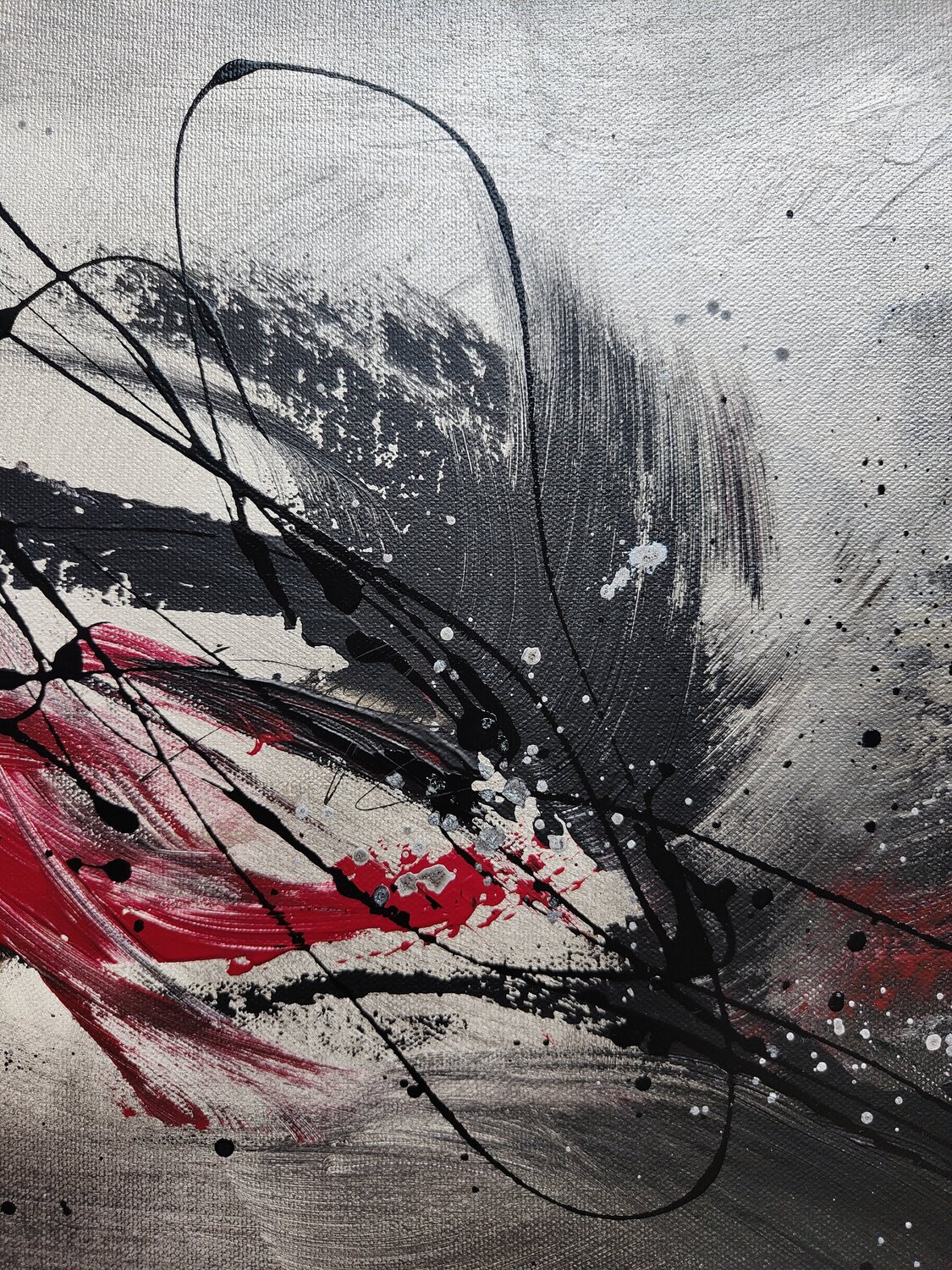 Persuasion von Johanna Sanna (2023): Malerei Acryl auf Leinwand - SINGULART