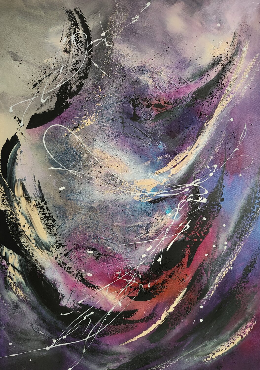 Destin von Johanna Sanna (2024): Malerei Acryl auf Leinwand - Singulart