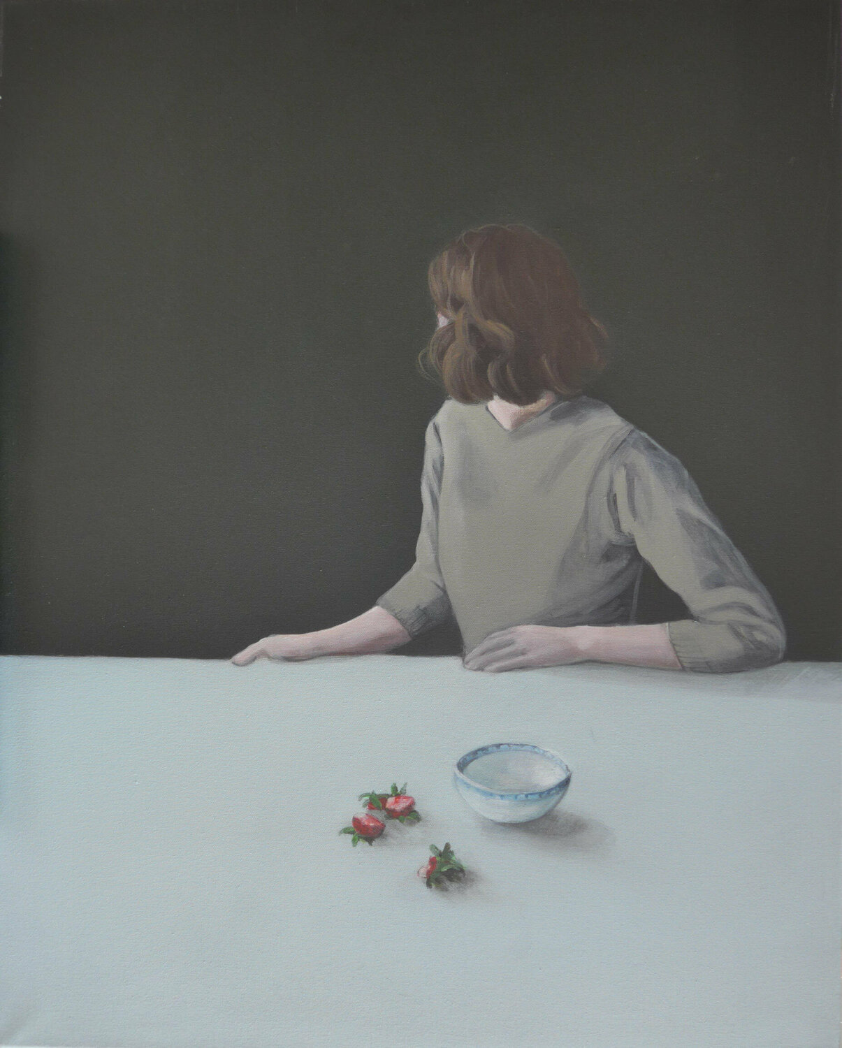 Erdbeeren by Karoline Kroiß (2018) : Painting Acrylic on Canvas - Singulart