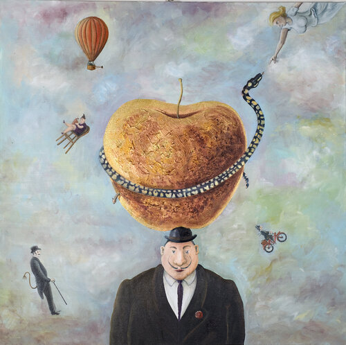 Le Jardin d'Éden de Bruno Aimetti (2025) : Peinture Acrylique, Huile ...