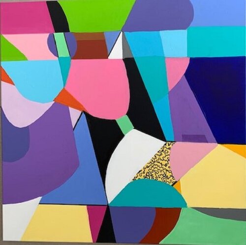 ALTERNATIVE 1 by JFK (2024) : Painting Acrylic, Oil on Canvas - Singulart