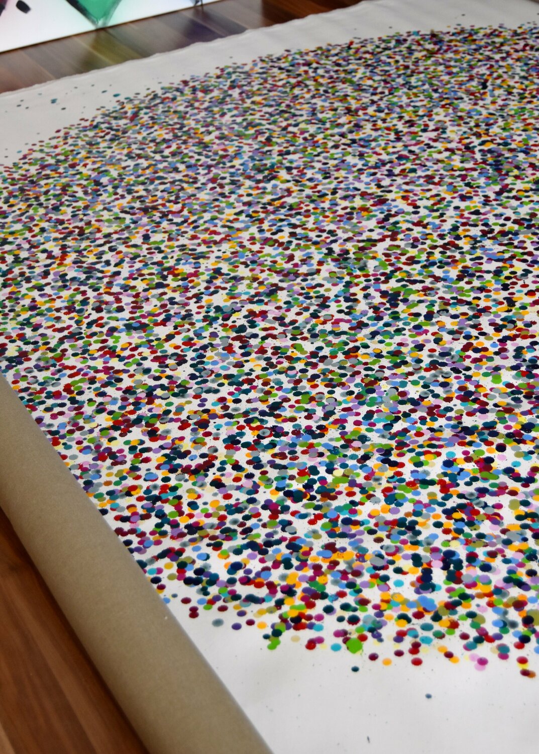 The Dot! by Astrid Stoeppel (2017) : Painting Acrylic, Spray Paint on ...