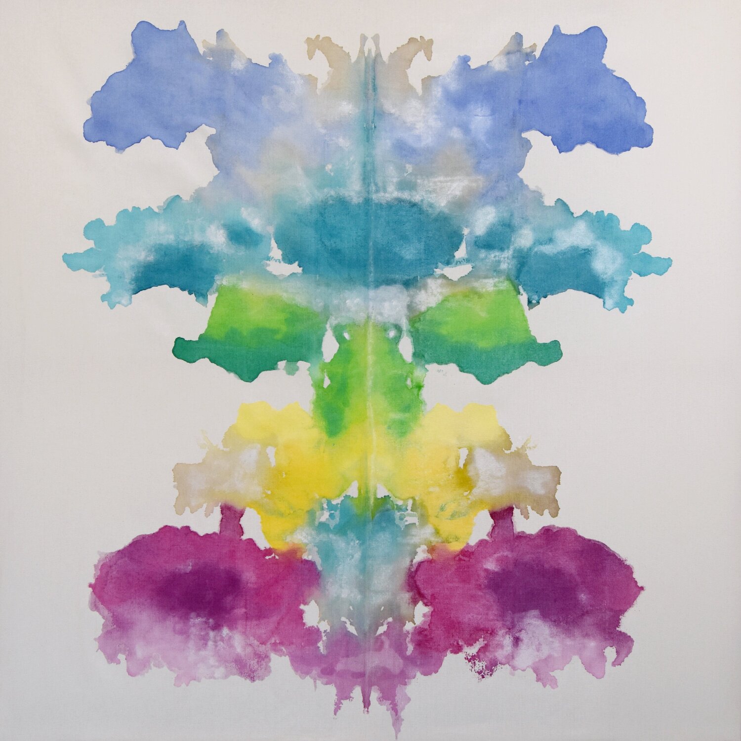 Mirroring #6 von Astrid Stoeppel (2022): Malerei Acryl auf Leinwand ...