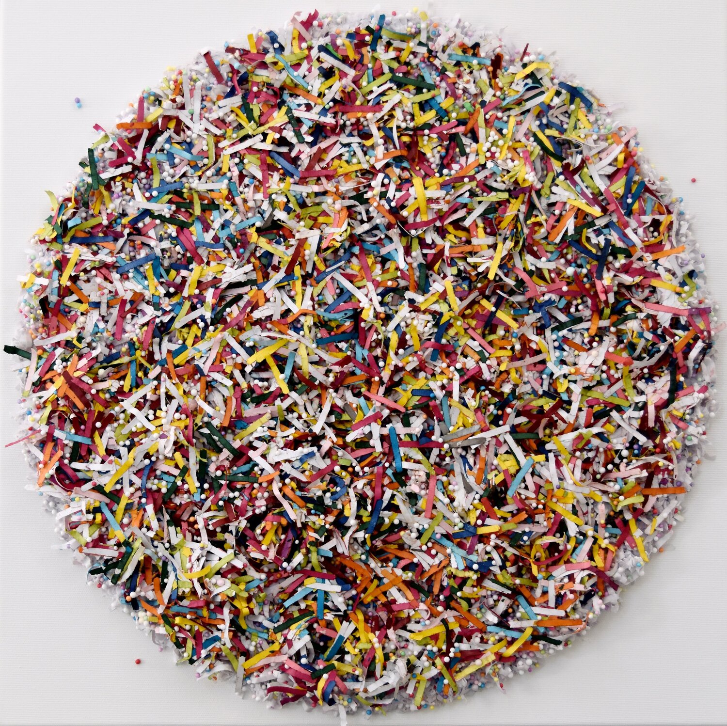 Paperwork & Pearls #3 by Astrid Stoeppel (2023) : Work on Paper Collage ...